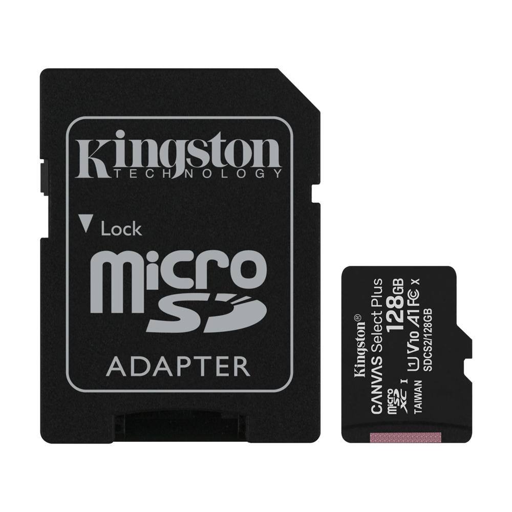 Kingston 128 GB Select Plus microSD Memory Card